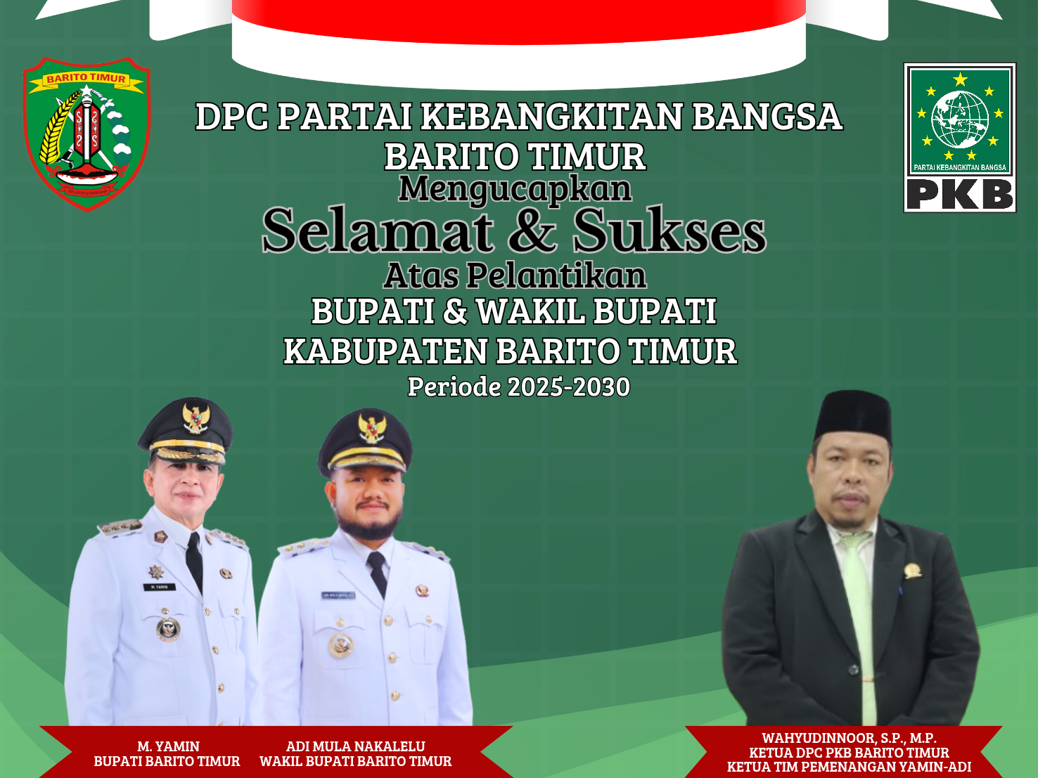 Bupati dan Wakil Bupati Barito Timur Evaluasi Kesiapan ASN dan Fasilitas Kantor di Hari Pertama ...